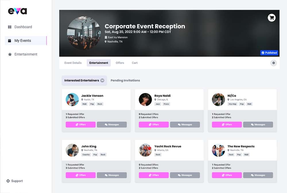 EVA - Entertainment made easy